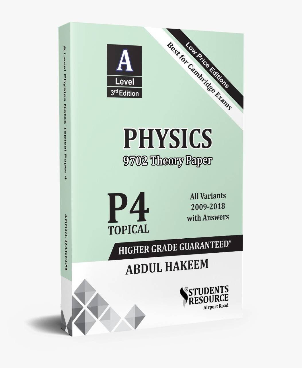 A Level Physics 9702 Paper 2 Topical Theory 2009-2021 2022-2024 ...