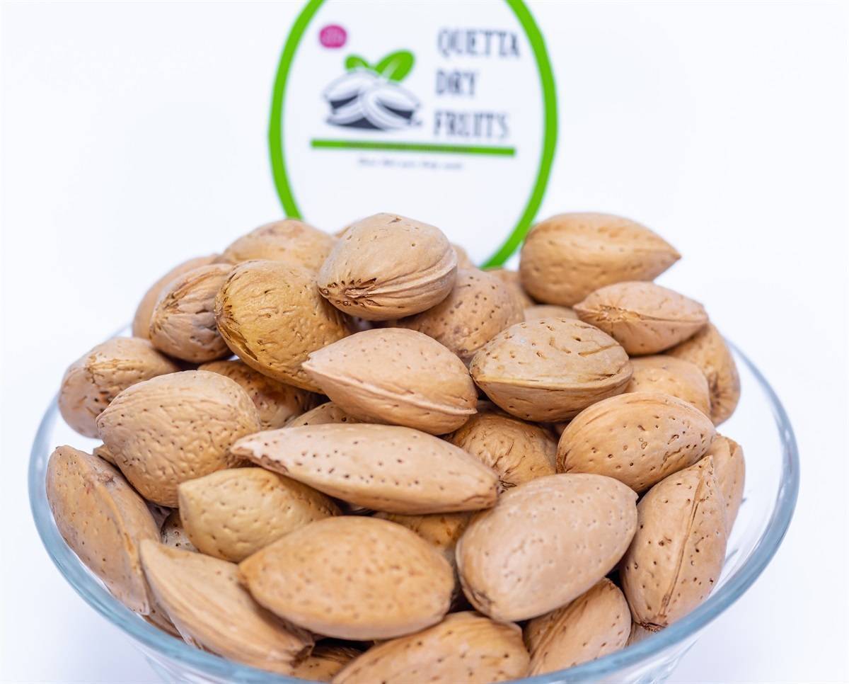 Desi Almonds With Shell / Nuts ( Desi Gurbandi Badam / Gur Bandi Badaam ...