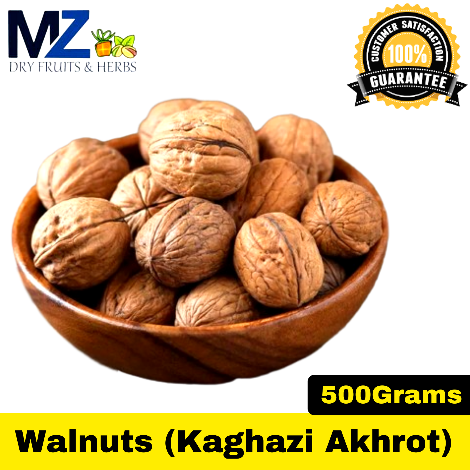 Groceries :: Dry Fruits & Nuts :: Walnut :: Fresh Akhrot American Walnuts - 500 Gram - Leyjao.pk