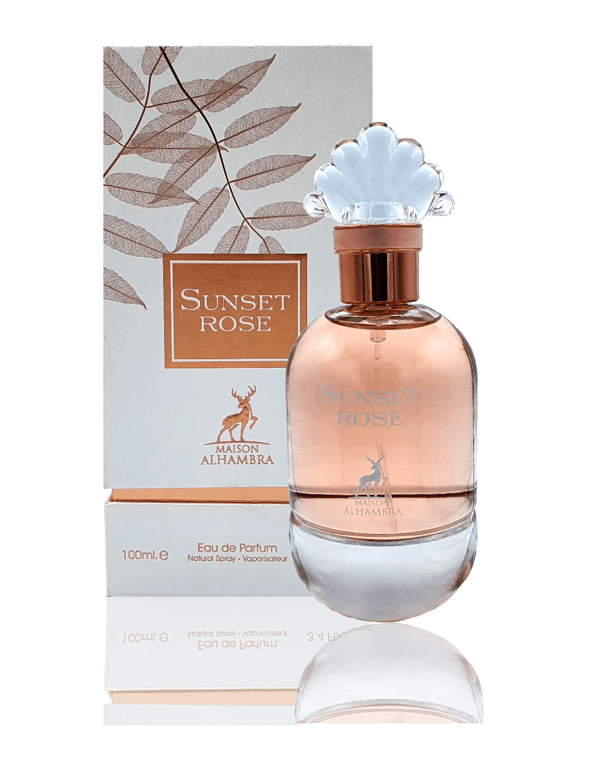 Maison Alhambra Sunset Rose EDP Perfume For Women - 100ml - Leyjao.pk
