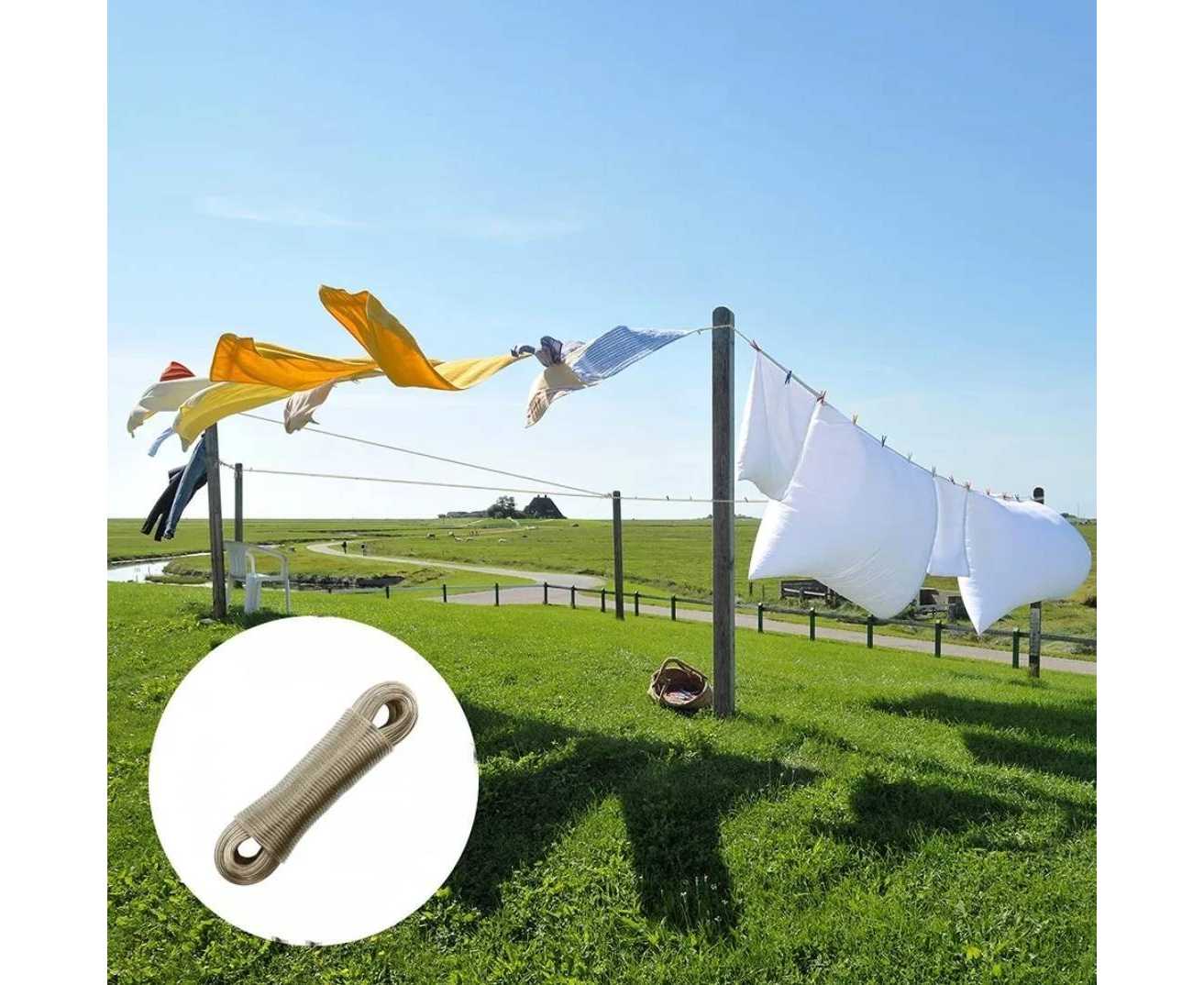 20m Clothes Line Rope - Leyjao.pk